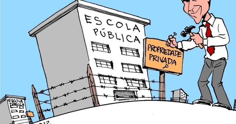 Educação em risco na onda privatizante do governo Rollemberg - CUT-DF